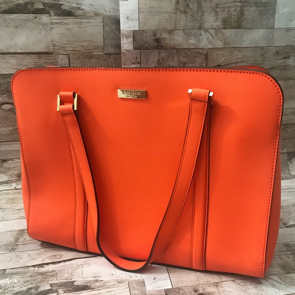 Orange Kate Spade Purse | semashow.com